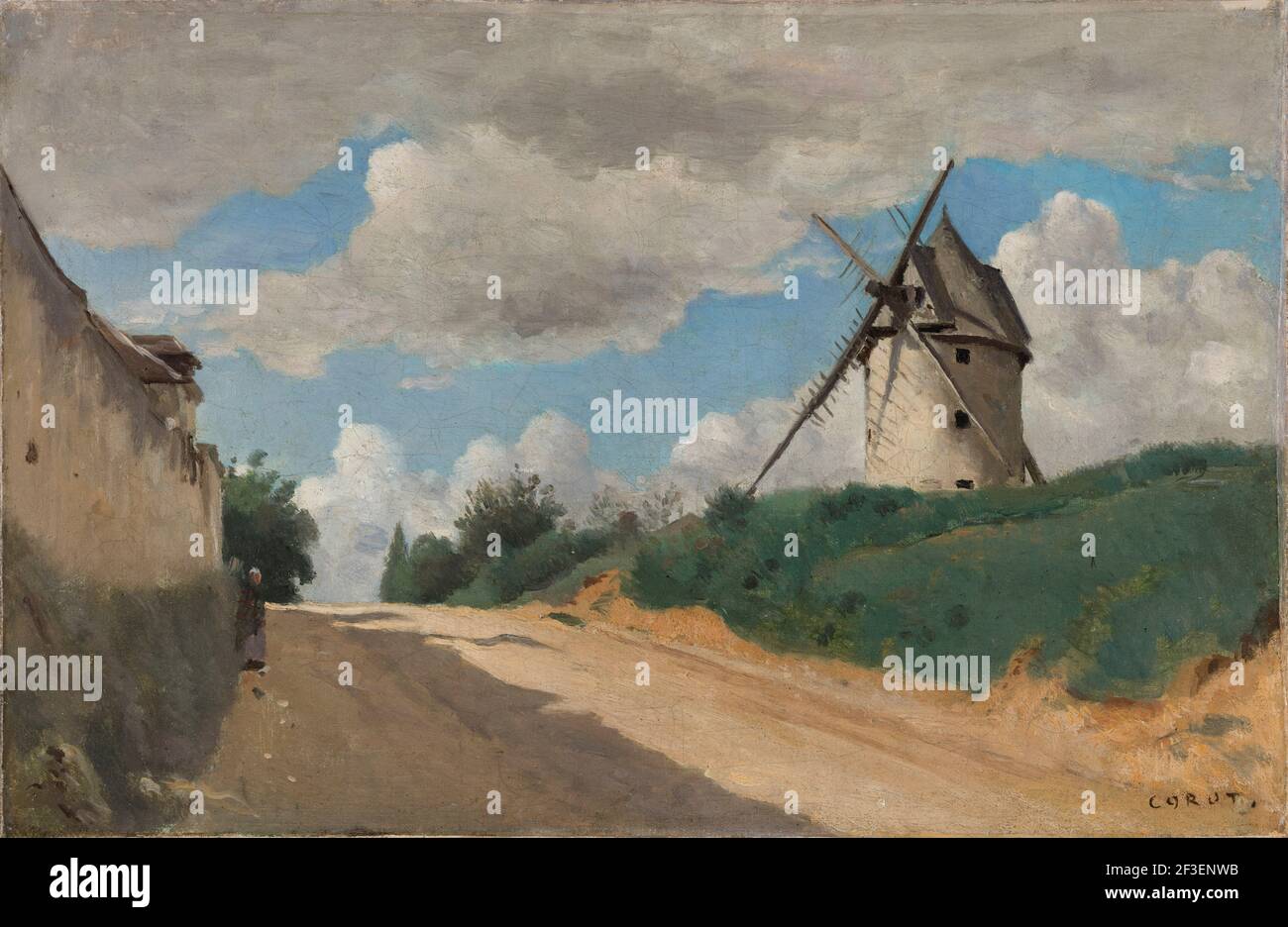 The Windmill, ca 1835-1840. Found in the collection of Ordrupgaard ...