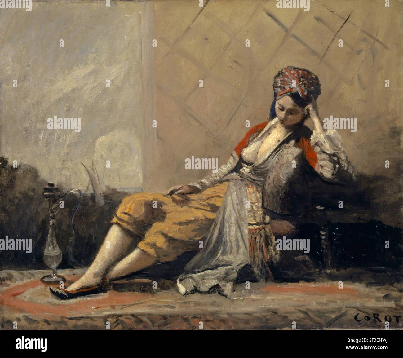Odalisque, 1872-1873. Found in the collection of Art Museum Basel Stock Photo - Alamy