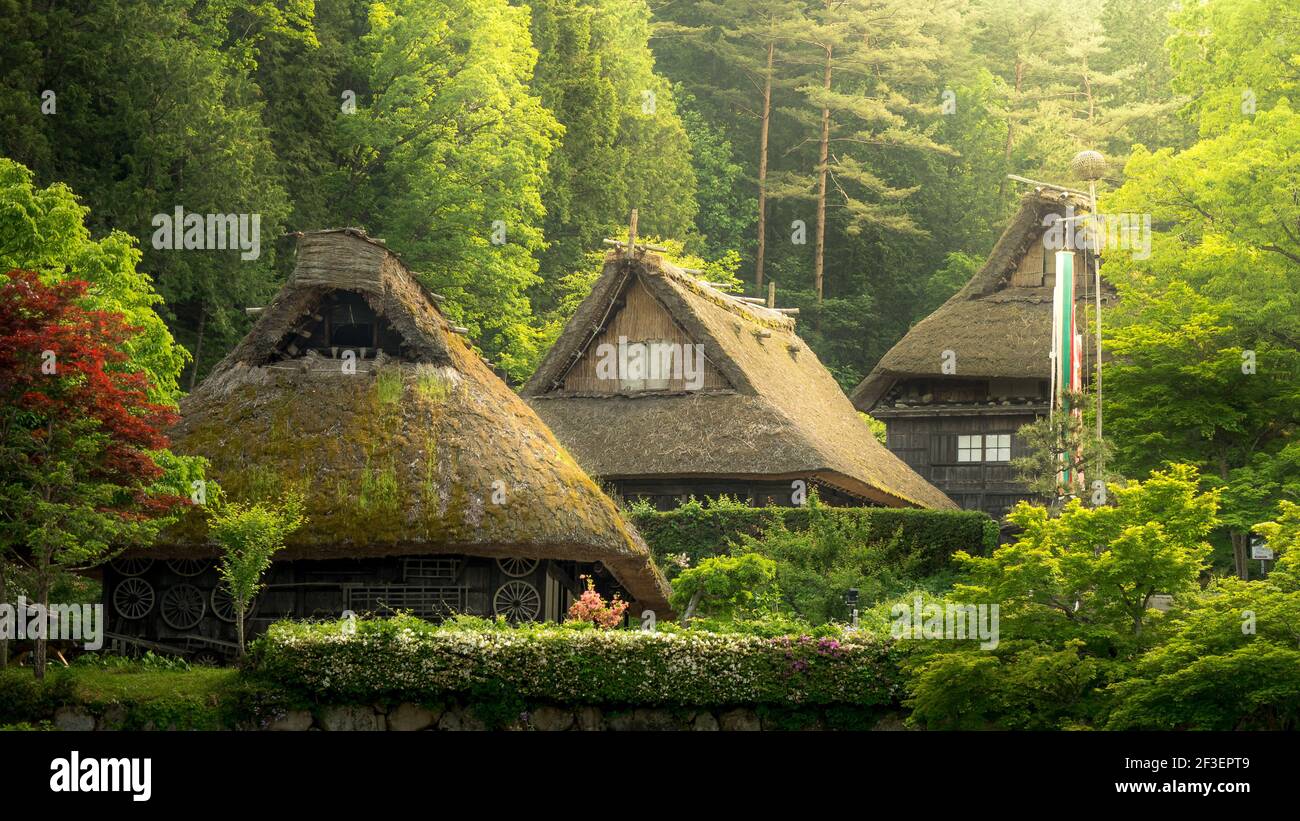 Japanese village hi-res stock photography and images - Alamy