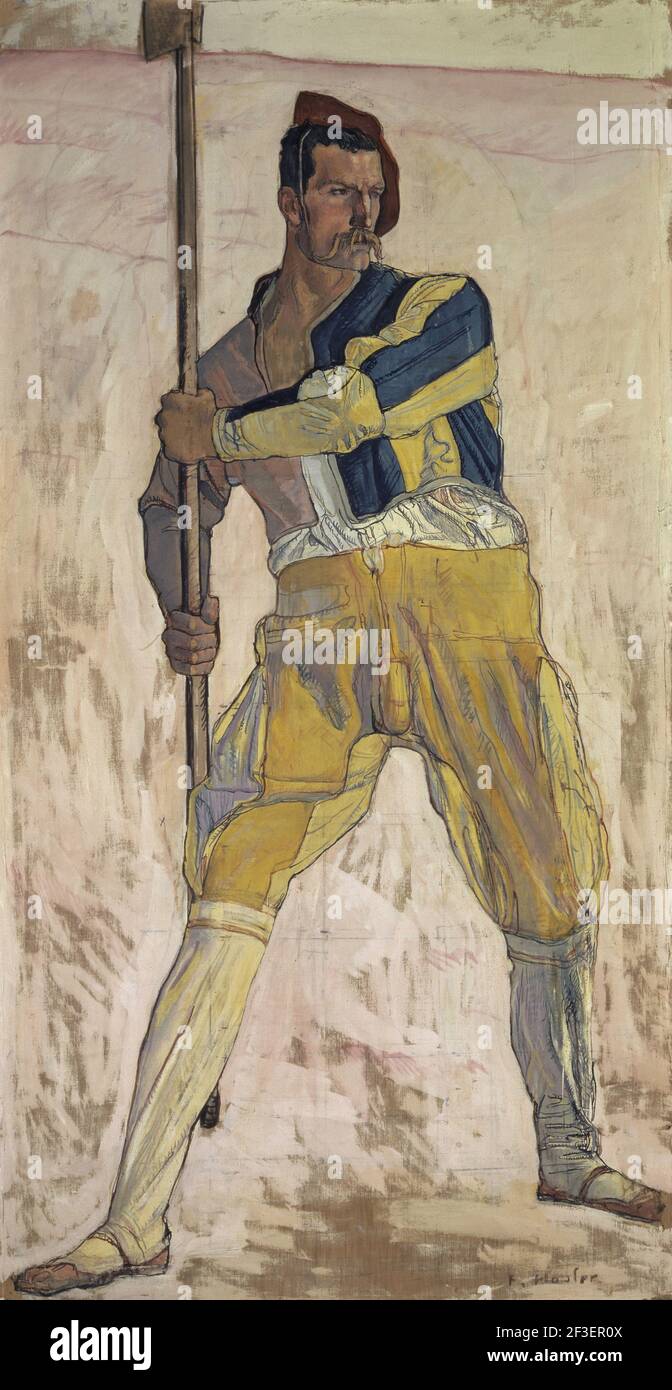 Warrior with halberd, c. 1898. Found in the collection of Art Museum ...