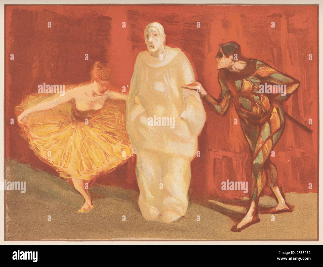 Pierrot and columbine hi-res stock photography and images - Alamy