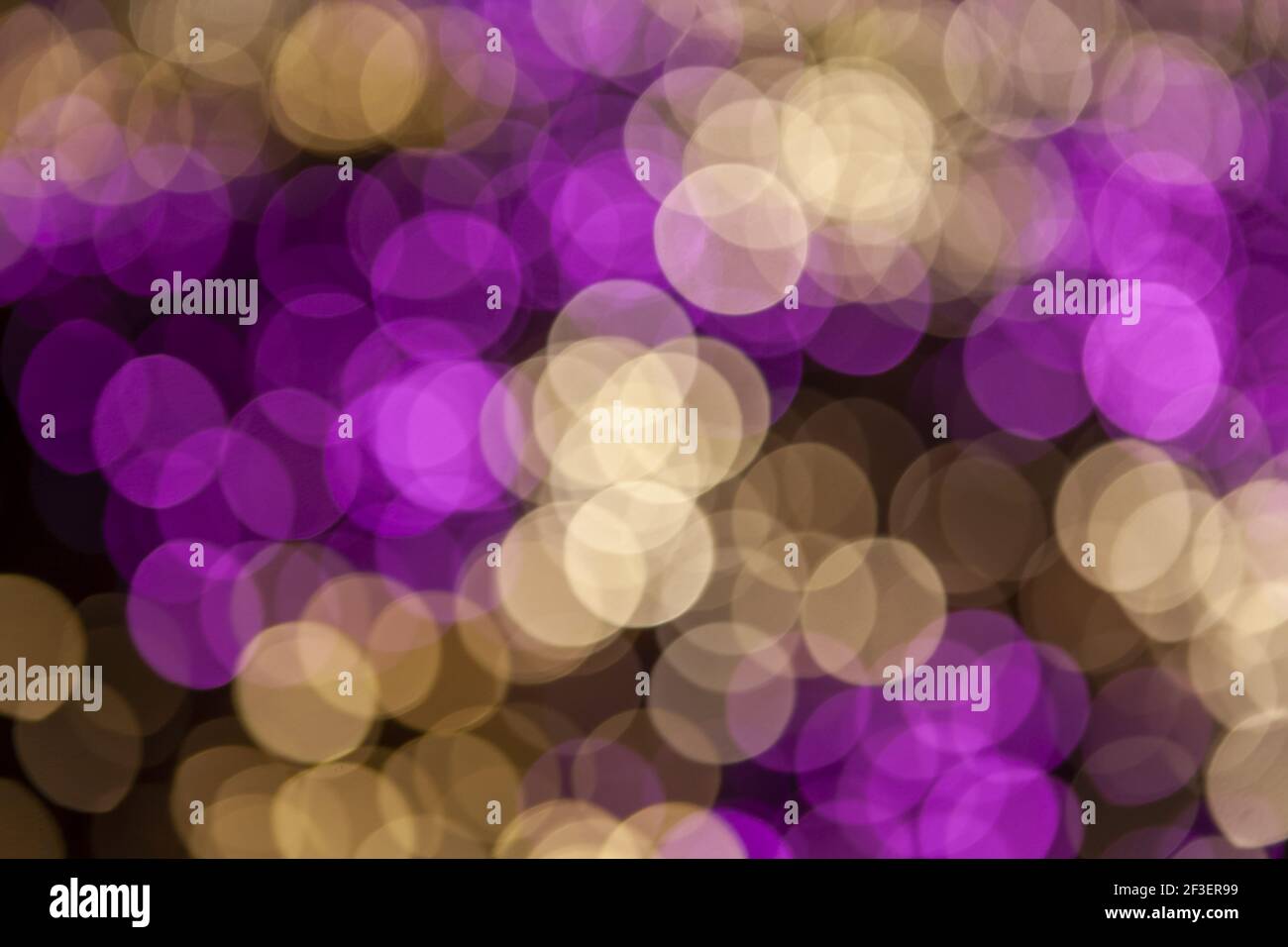 Abstract beige and purple bokeh lights - a cool background Stock Photo ...