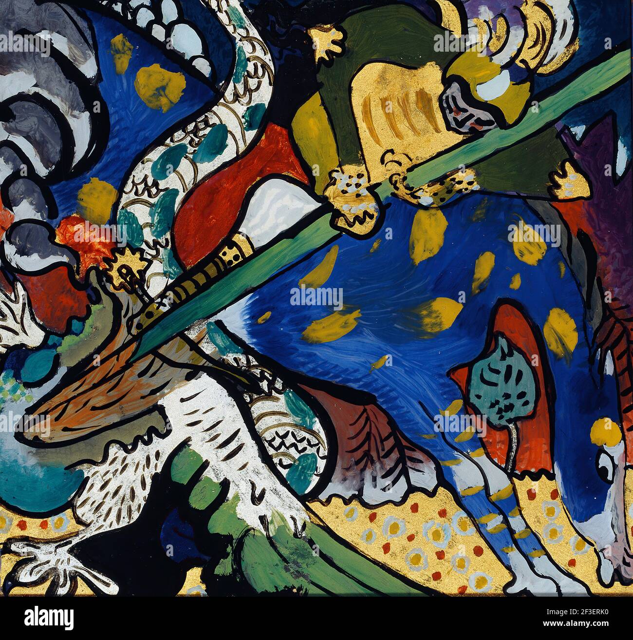 Saint George I, 1911. Found in the collection of Städtische Galerie im ...