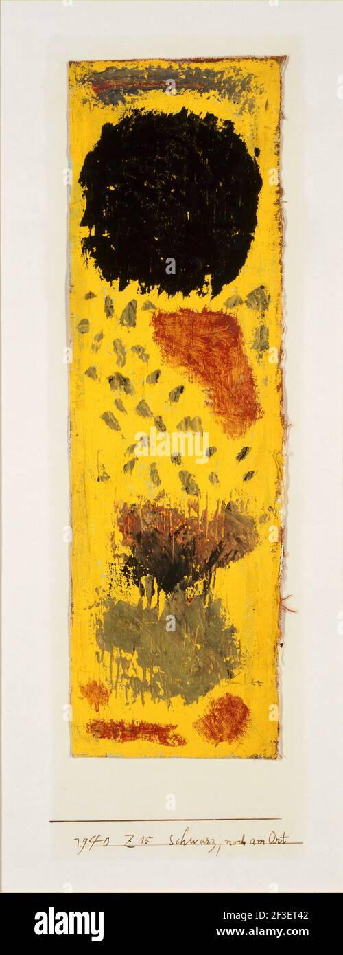 Black, Still in Place, 1940. Found in the collection of Art Museum ...