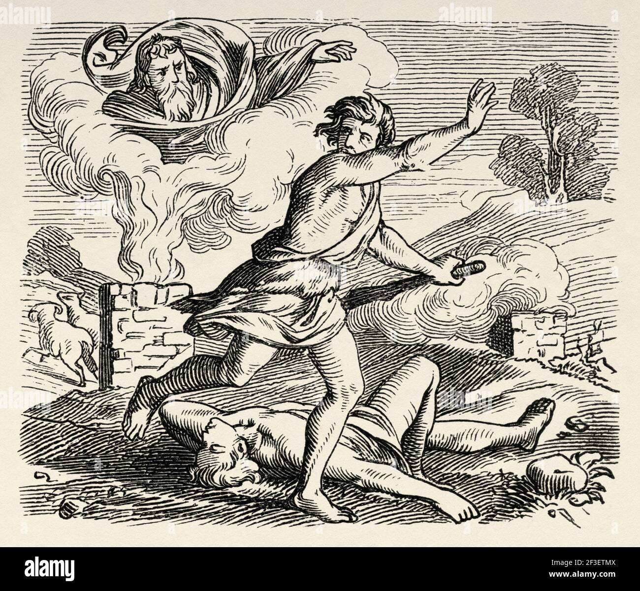 Cain And Abel Old Testament Catholic Bible Old Testament Old 19th