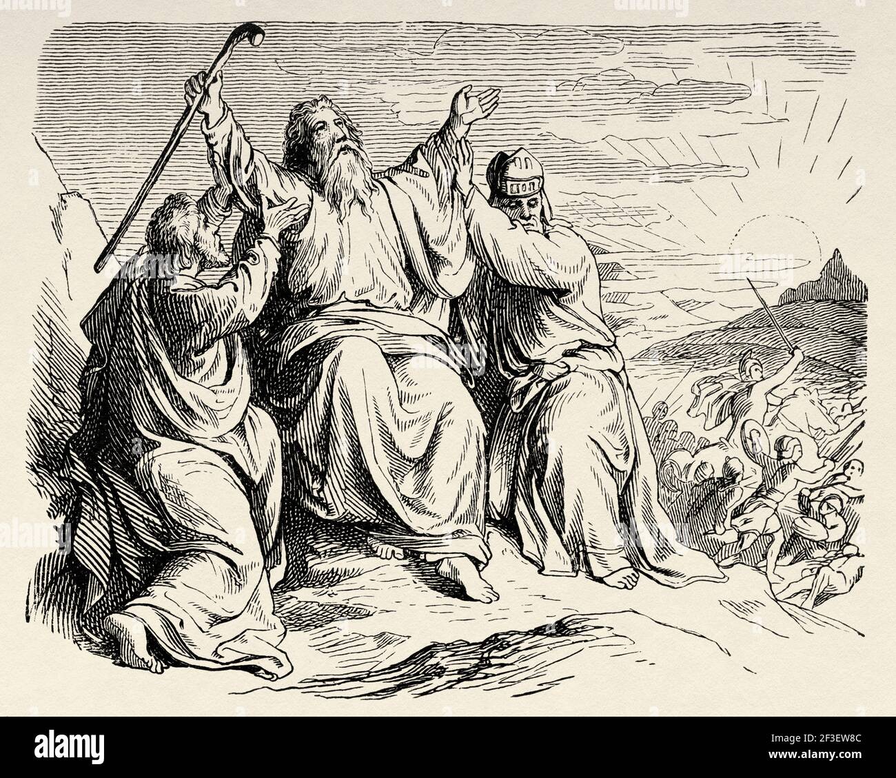 The amalekites fight israel hi-res stock photography and images - Alamy