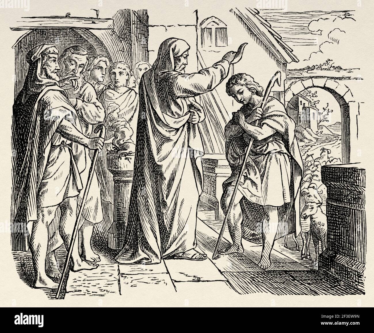 Prophet Samuel anointed David as the future king of Israelite. 1 Samuel ...