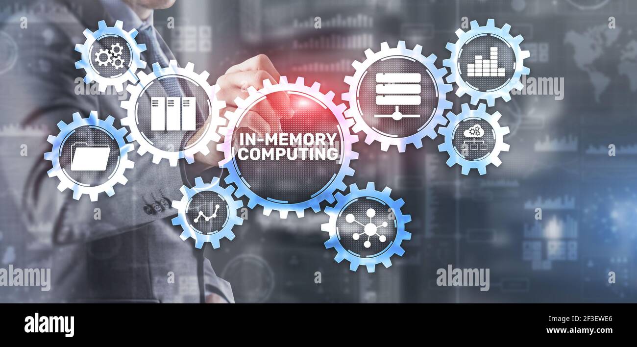 In Memory Computing high performance distributed systems Stock Photo - Alamy