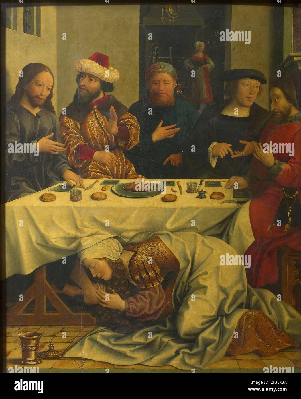 Christ at the house of Simon the Pharisee, ca 1510-1520. Found in the ...