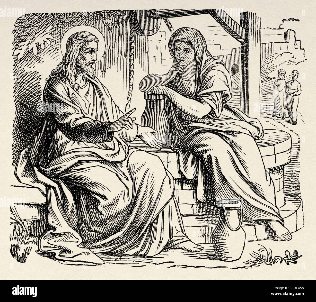 Samaritan woman well hi-res stock photography and images - Alamy