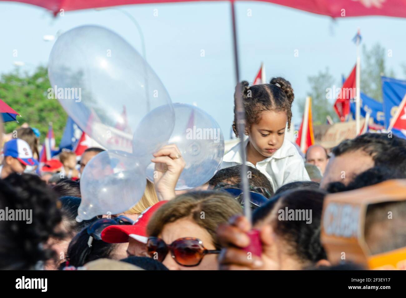 May Day Celebration, Santa Clara, Cuba Stock Photo - Alamy