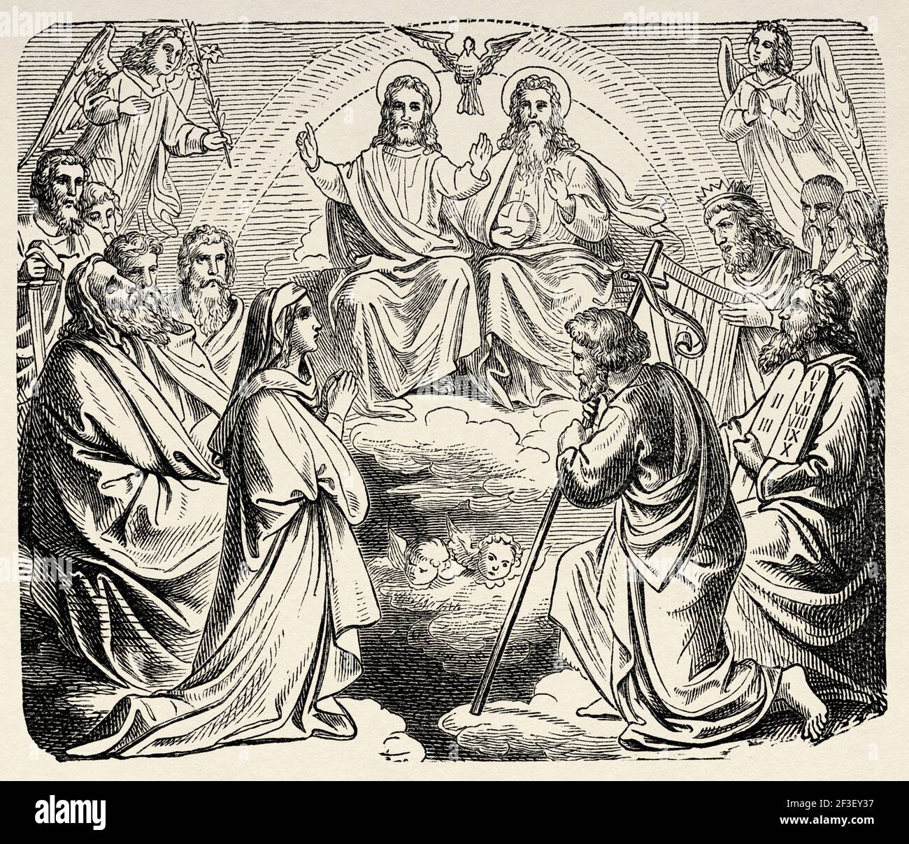 Holy trinity representation hi-res stock photography and images - Alamy