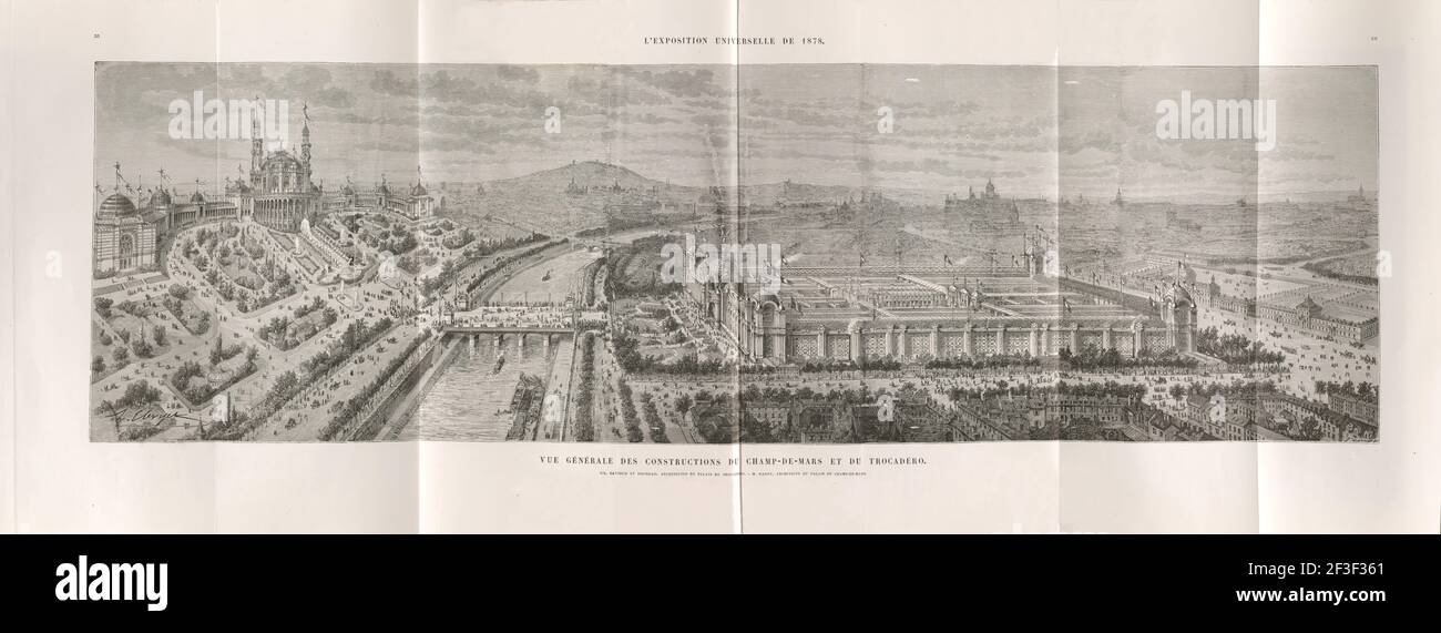 Trocadero paris 1878 hi-res stock photography and images - Alamy