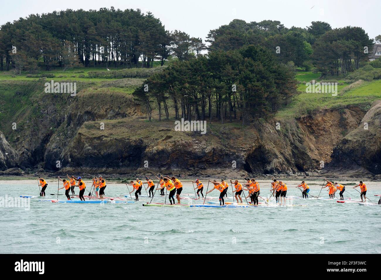 Stand Up Paddle, Oxbow Paddle Race, during the Grand Prix Guyader ...