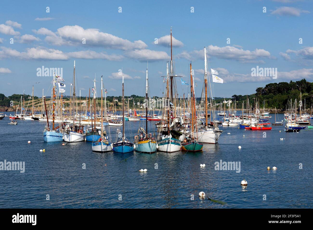 Maritime festivals of Douarnenez, on July 25 to 30, 2018, in France ...