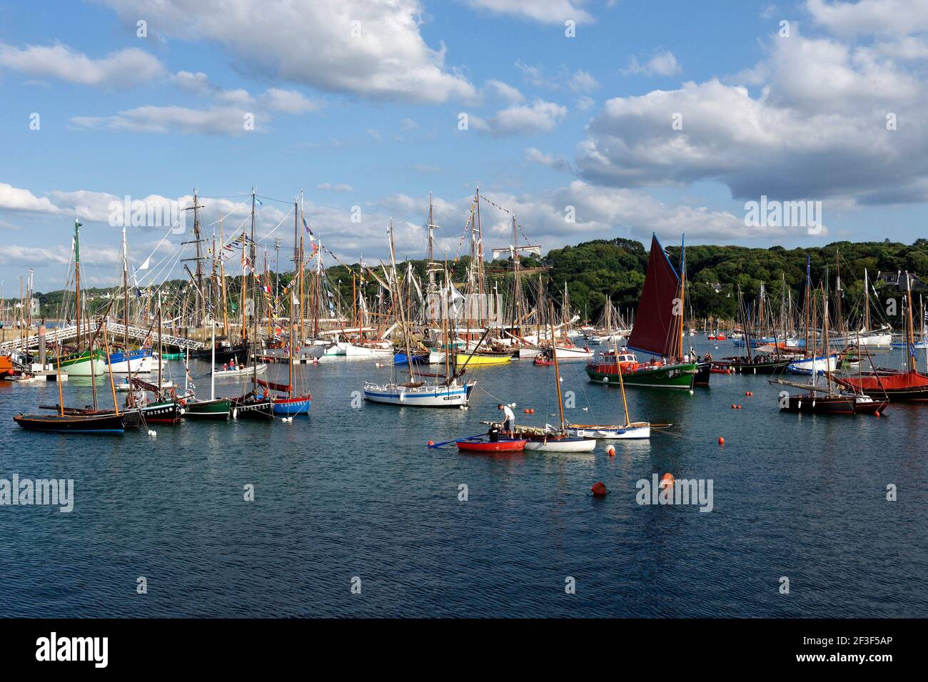 Maritime festivals of Douarnenez, on July 25 to 30, 2018, in France ...