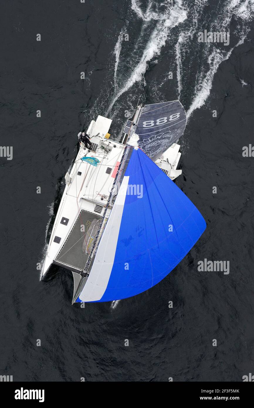 Christian Guyader ( GUYADER Gastronomie ), RhumMulti, during the ...