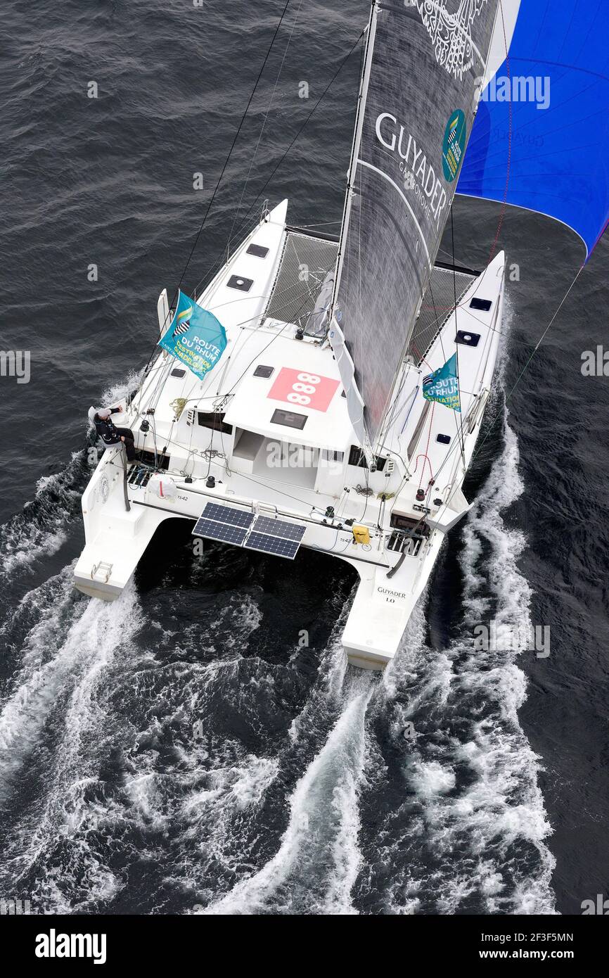 Christian Guyader ( GUYADER Gastronomie ), RhumMulti, during the ...