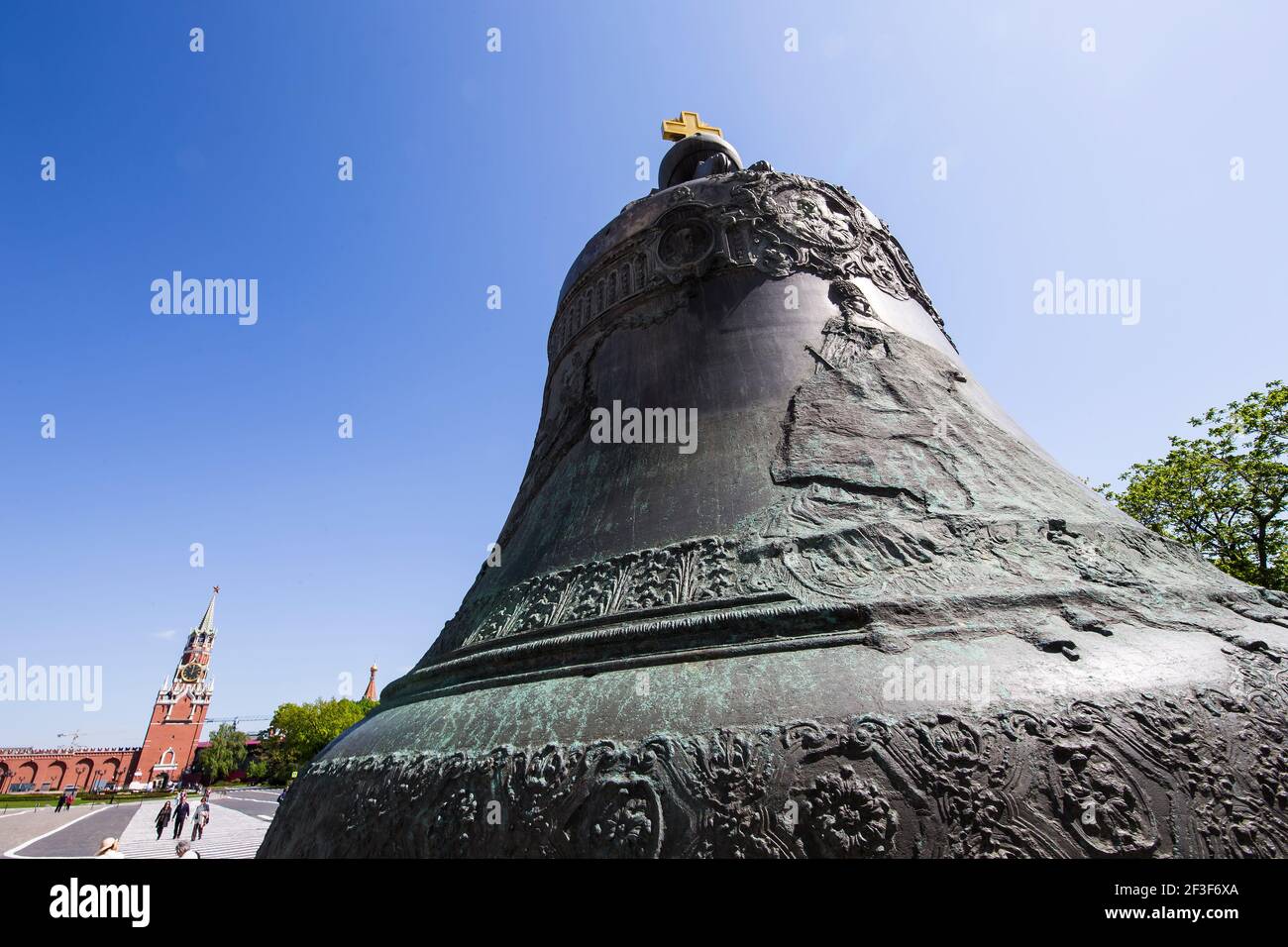 Tsar Bell (also known as the Tsarsky Kolokol, Tsar Kolokol, or Royal ...