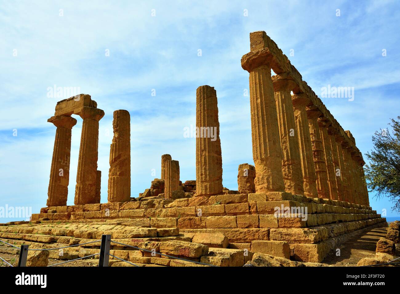 Valley of the Temples Agrigento Sicily Italy Stock Photo - Alamy