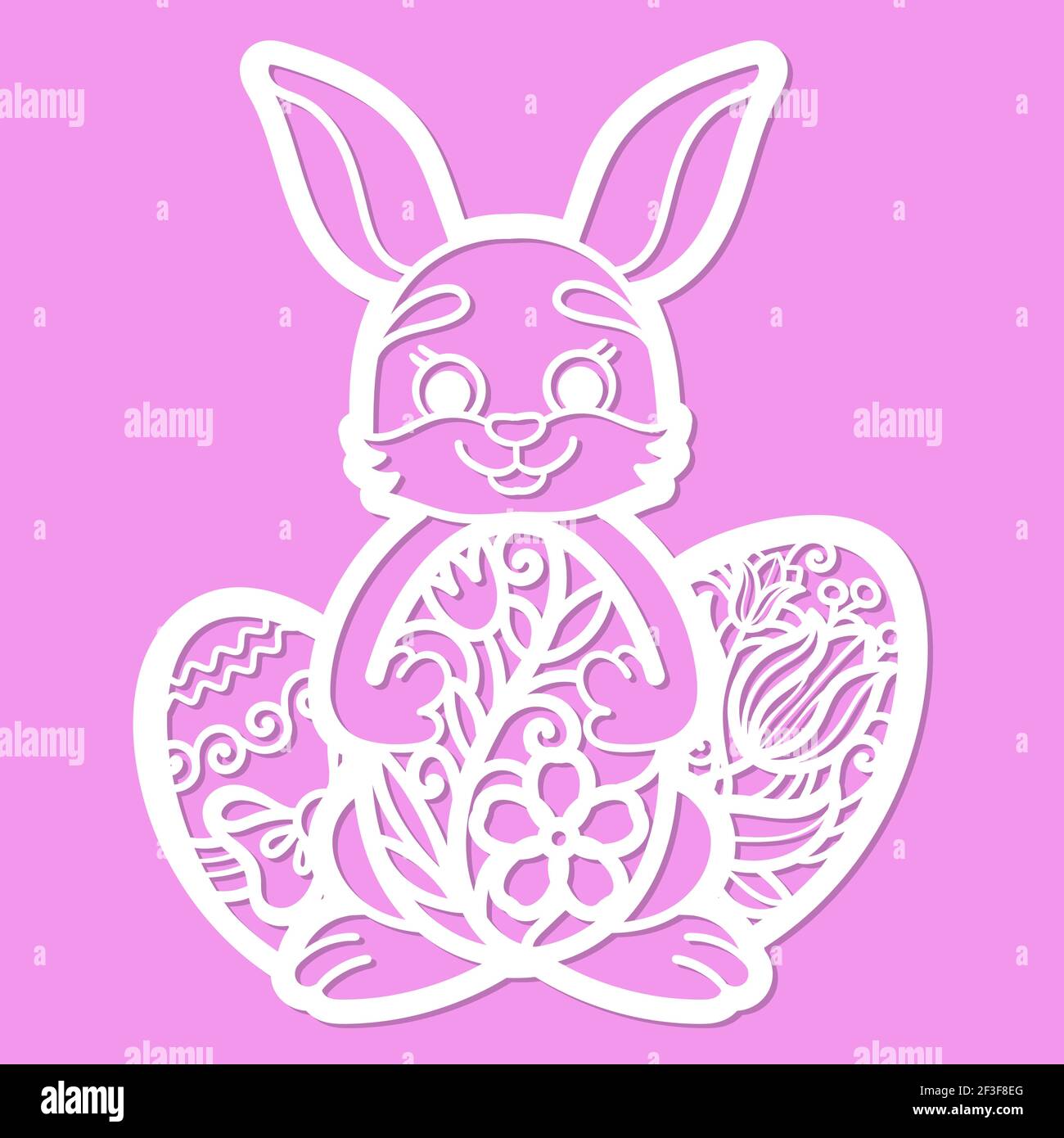 Egg Template Easter Bunny