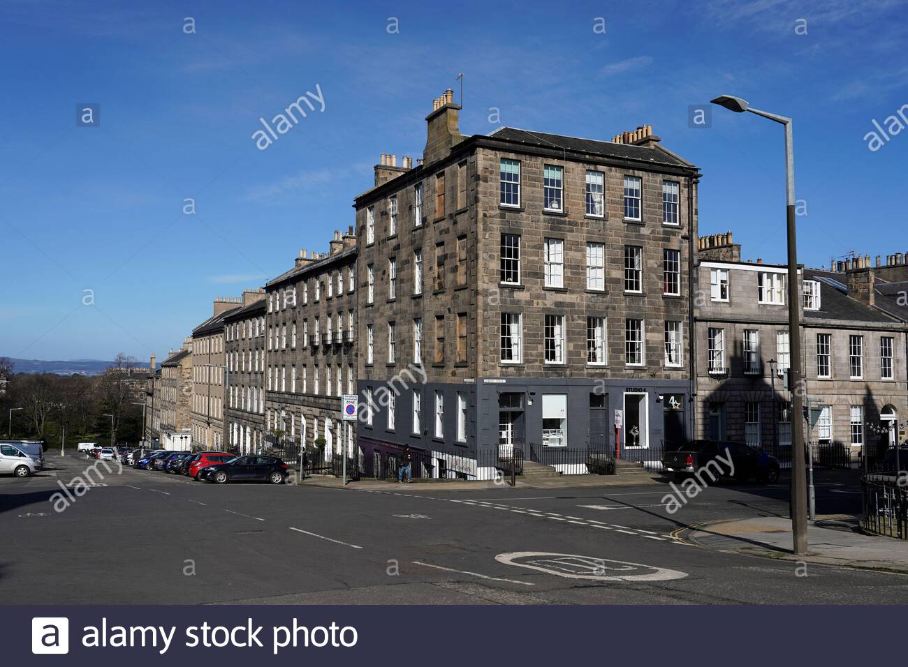 Corner of Dublin Street and Albany Street, Edinburgh New Town Streets ...