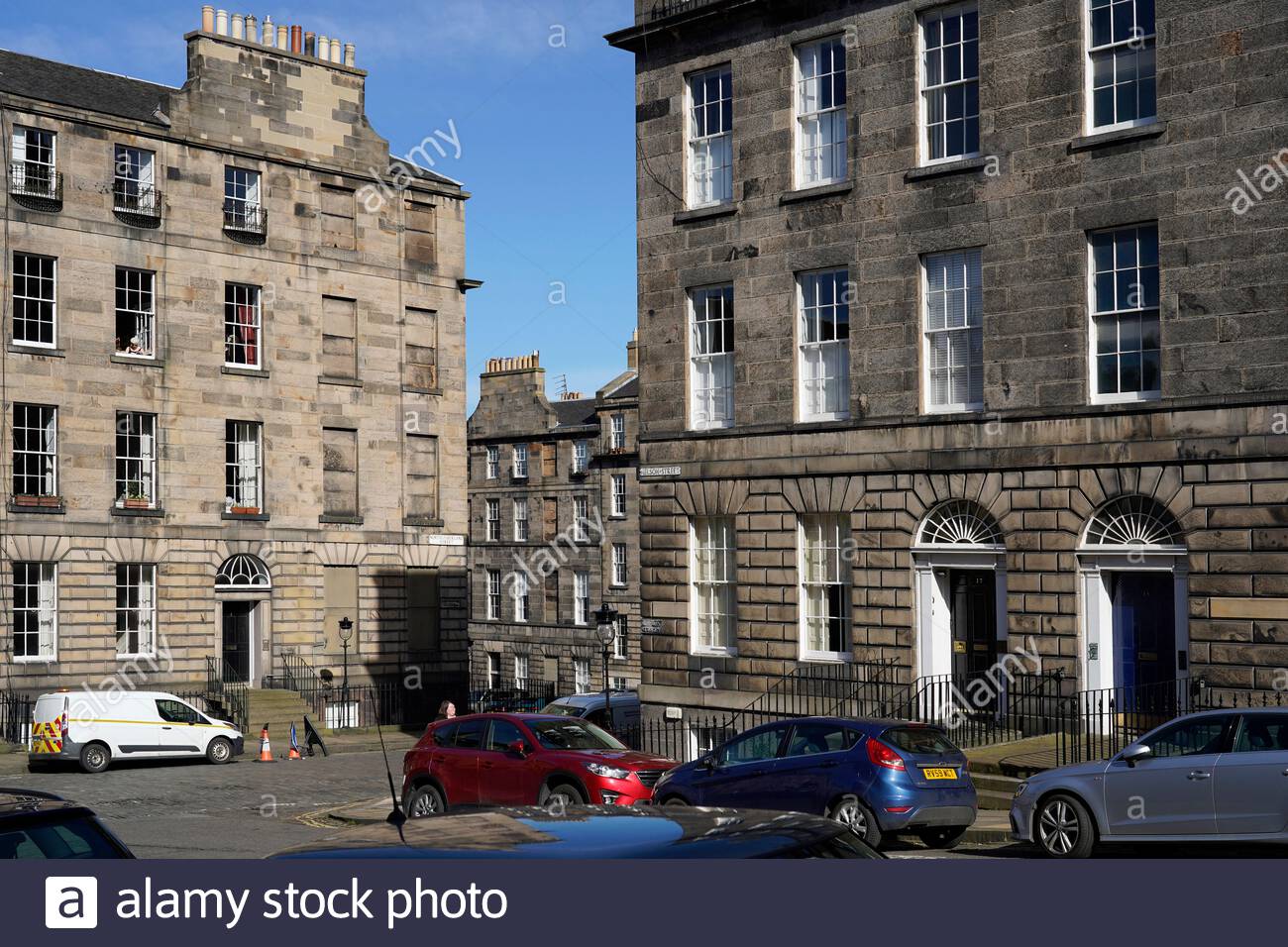 Nelson Street and Northumberland Street, Edinburgh New Town Streets ...