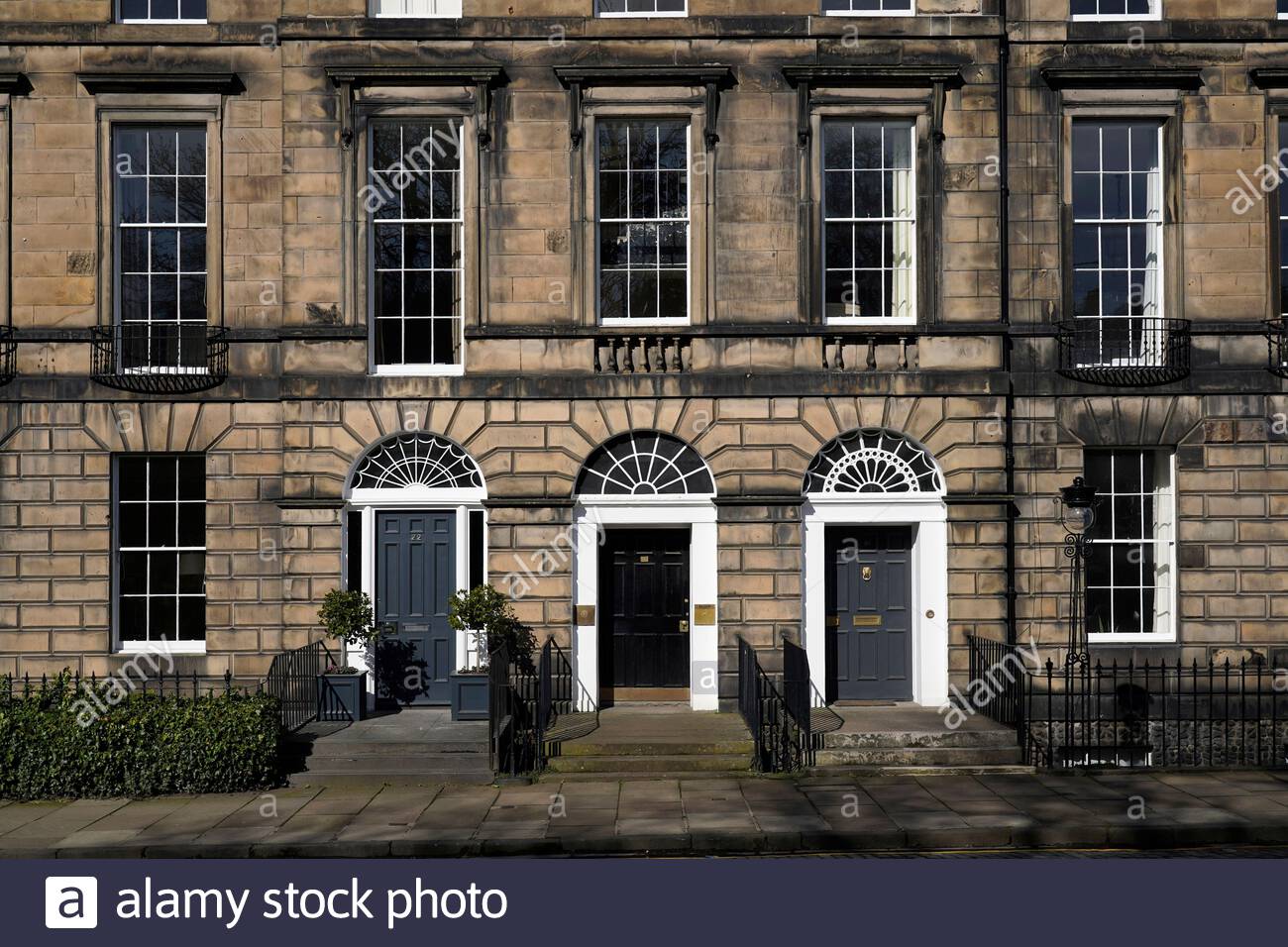 Edinburgh housing row hi-res stock photography and images - Alamy