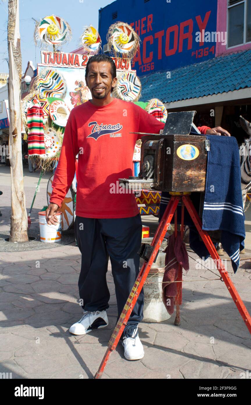 Tijuana street old hi-res stock photography and images - Alamy