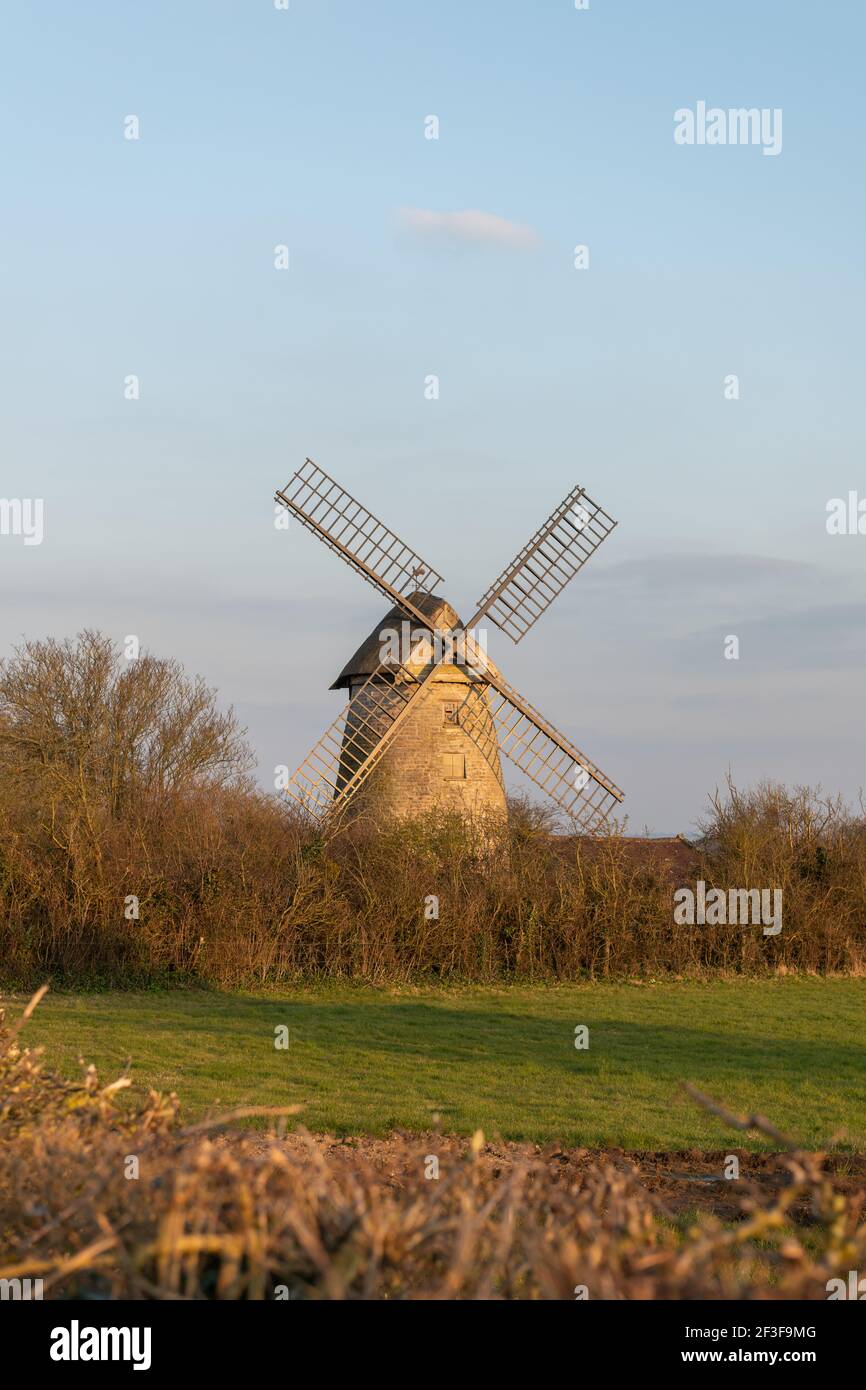 View of Stembridge Mill in High Ham in Somerset.The last remaining ...
