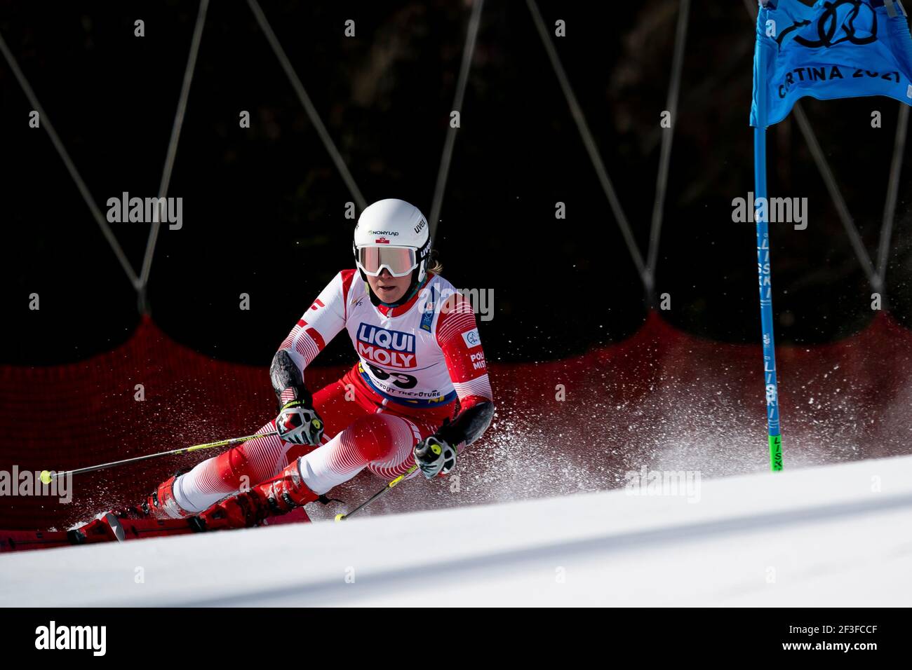 Cortina d'Ampezzo, Italy 18 February 2021: LUCZAK Magdalena (POL ...