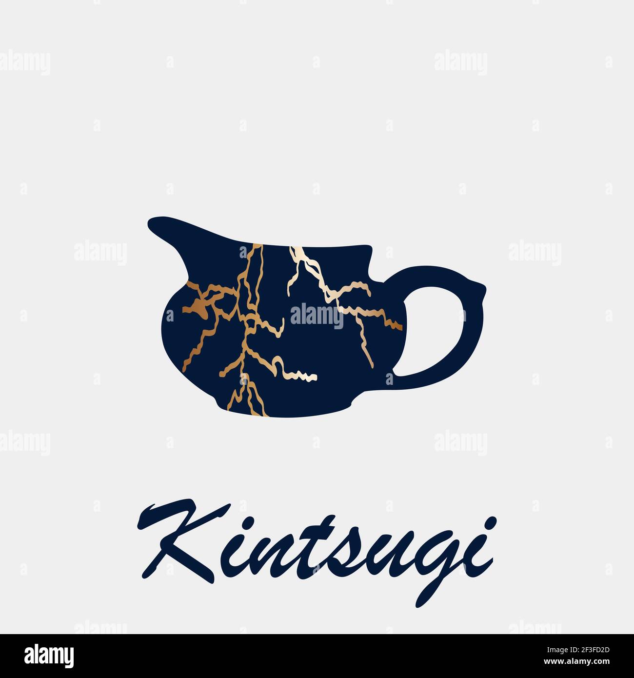 Kintsugi logo hi-res stock photography and images - Alamy