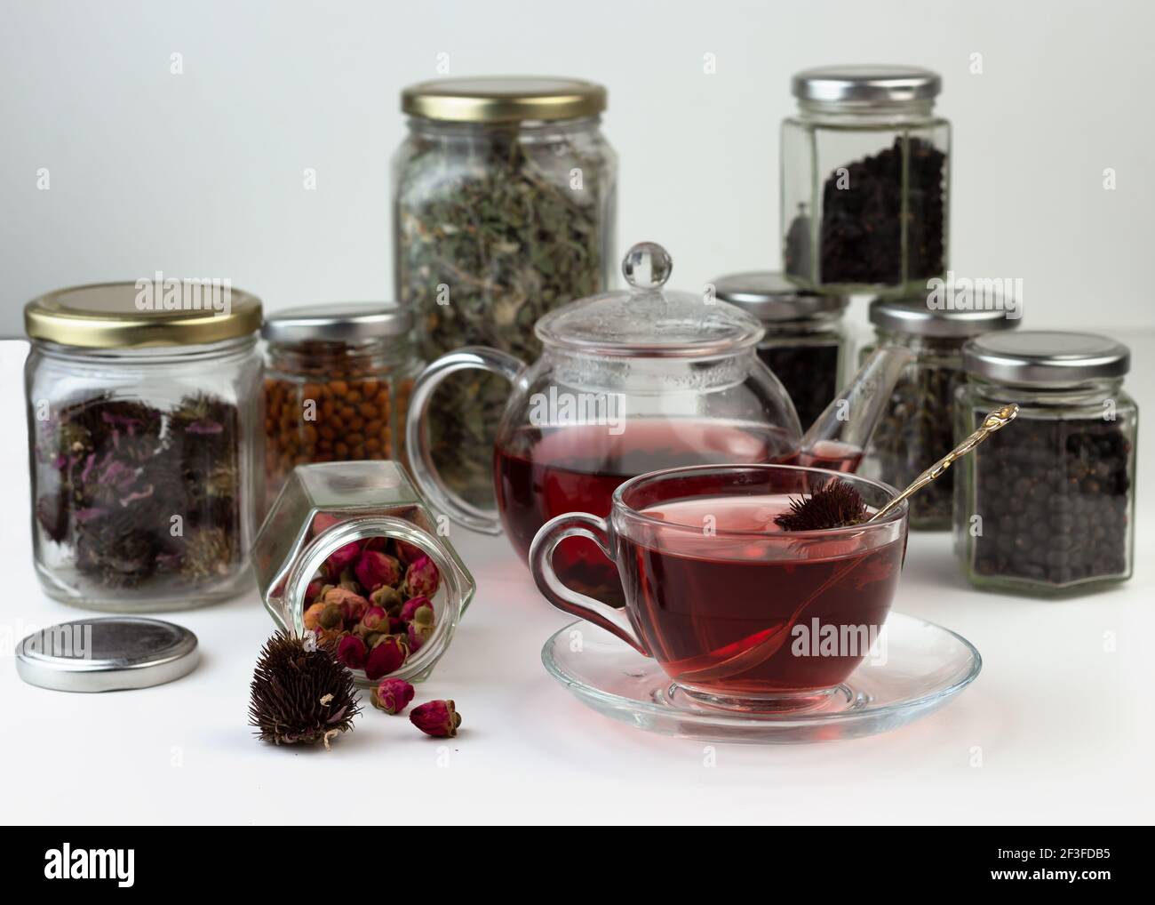 Homemade herbal tea. A remedy that boosts immunity and relieves stress ...