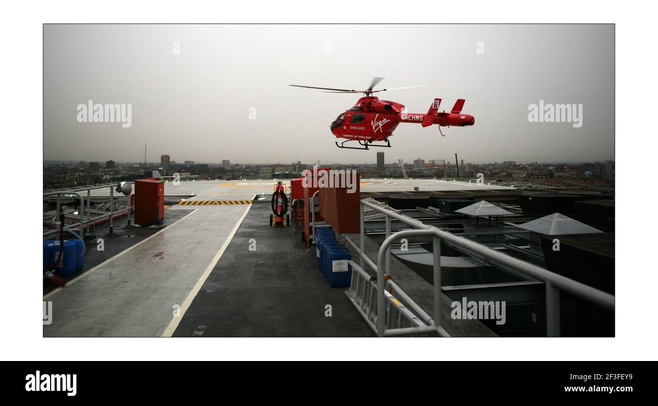 londons helicopter emergency medical service HEMS helicopter Feature on ...
