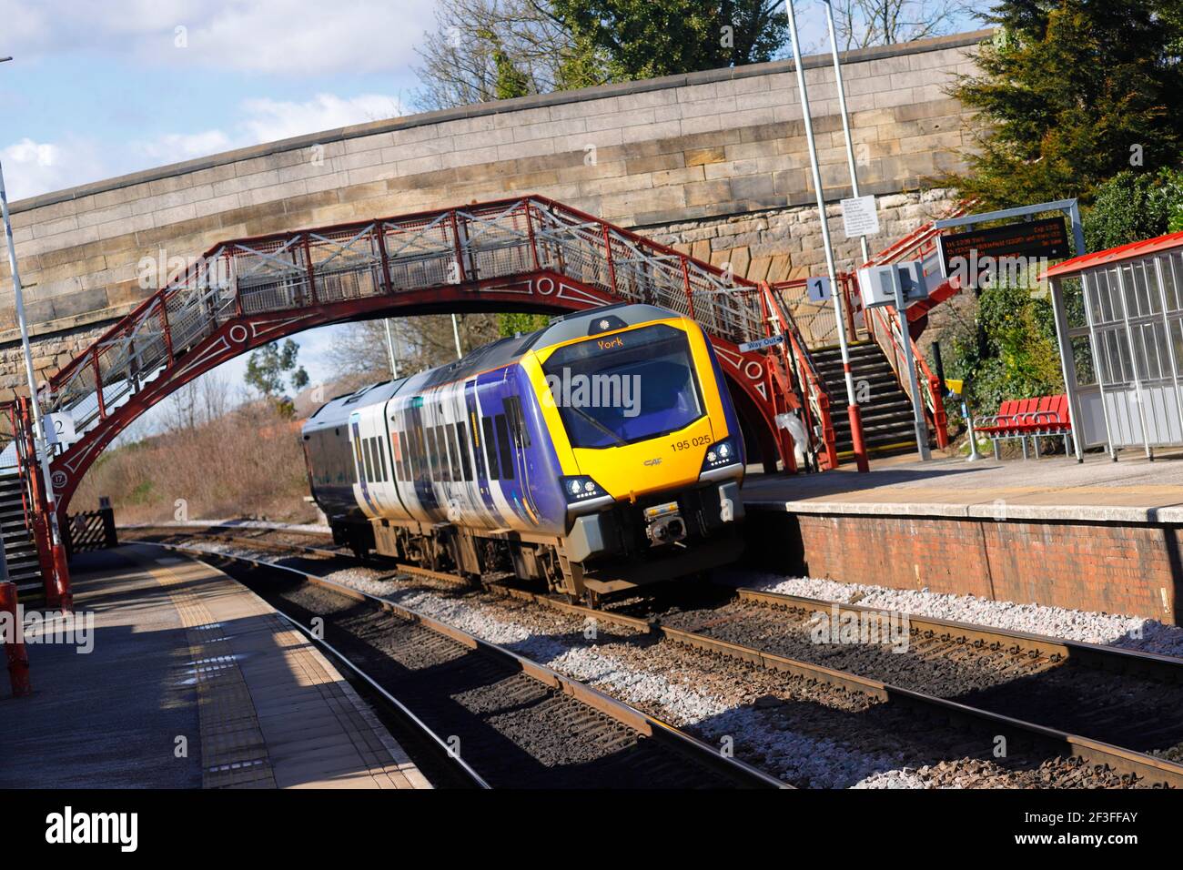Garforth train station hi-res stock photography and images - Alamy