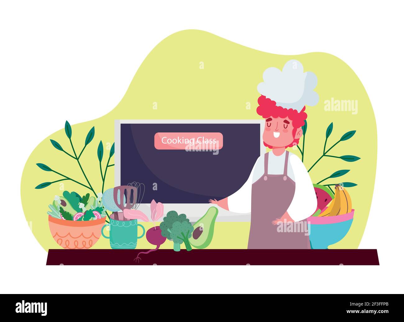 Cooking academy Stock Vector Images - Alamy