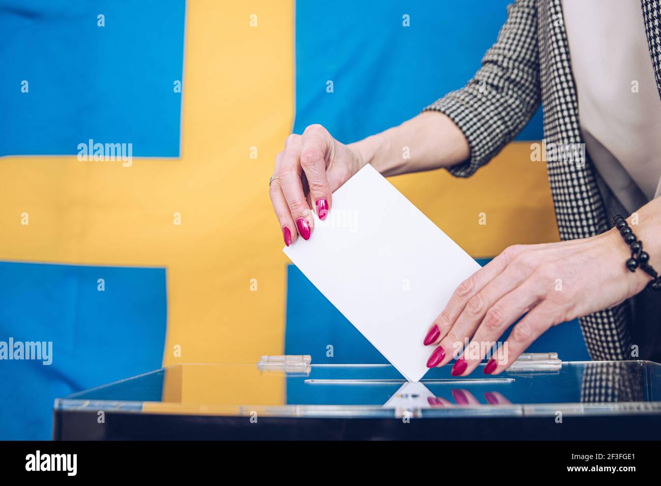 Womans voice vote hi-res stock photography and images - Alamy
