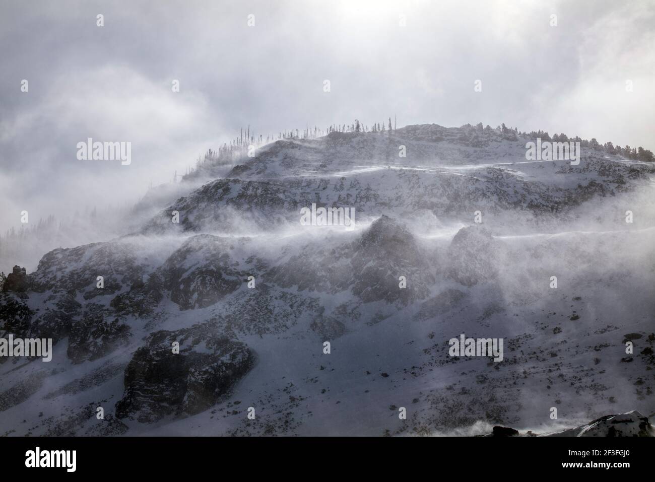 Blown snow hi-res stock photography and images - Alamy