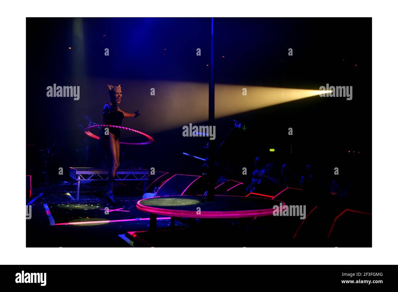 Avant-garde singerl, Grace Jones performs songs off her first album in ...