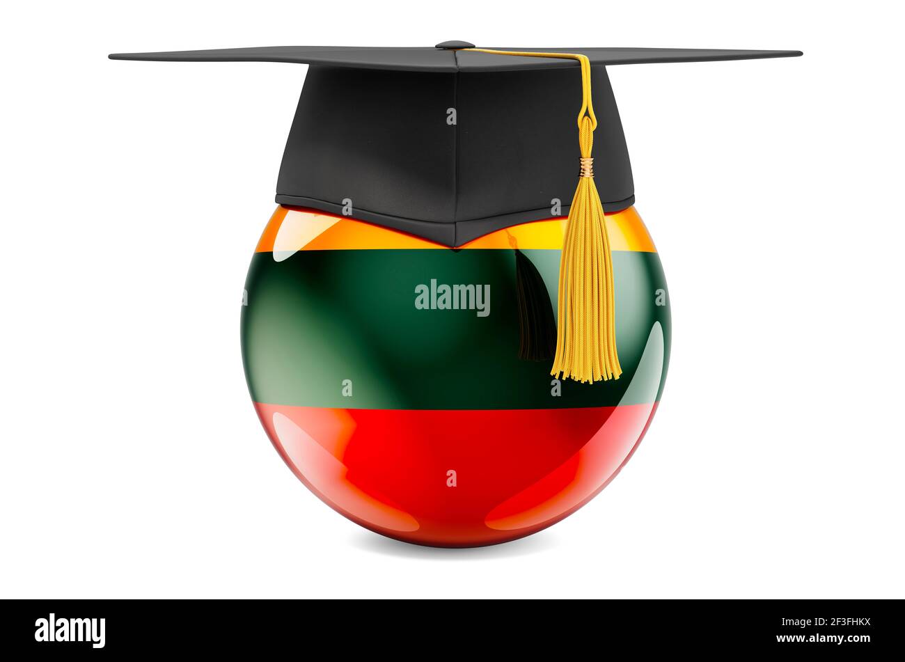 Graduation cap lithuanian flag hi-res stock photography and images - Alamy