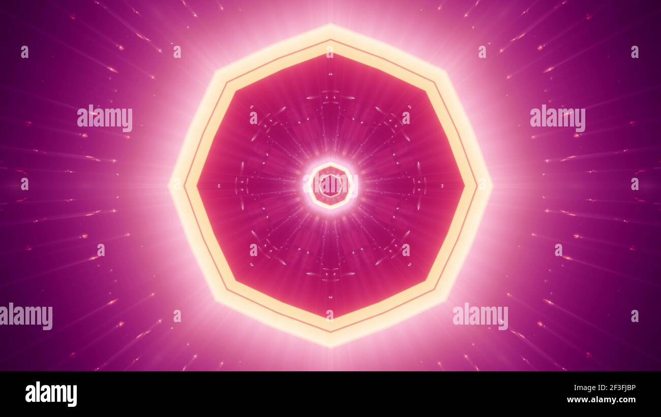 A 3D rendering of a futuristic background with geometric shapes and ...