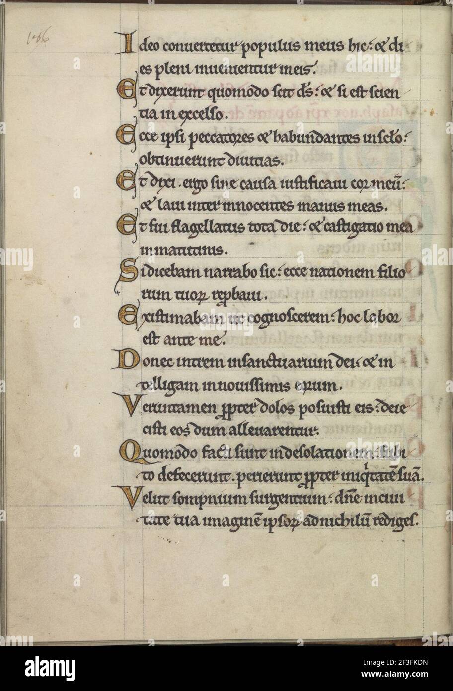 Psalter of Eleanor of Aquitaine (ca. 1185) - KB 76 F 13, folium 093v ...