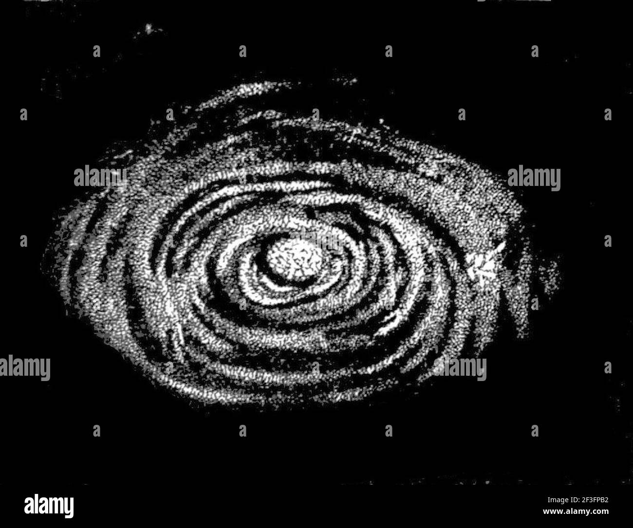 Spiral to annular form transition Stock Photo - Alamy