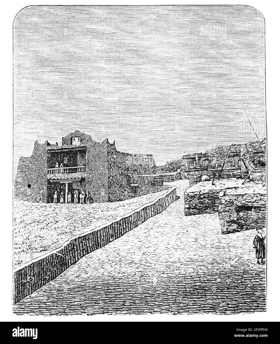 Catholic church at zuni Stock Photo - Alamy