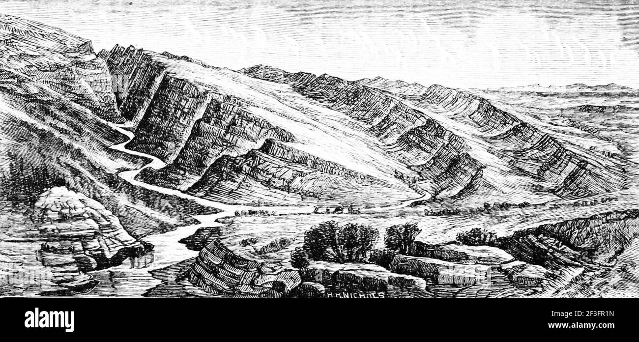 Northern slope of the uinta mountains Stock Photo - Alamy