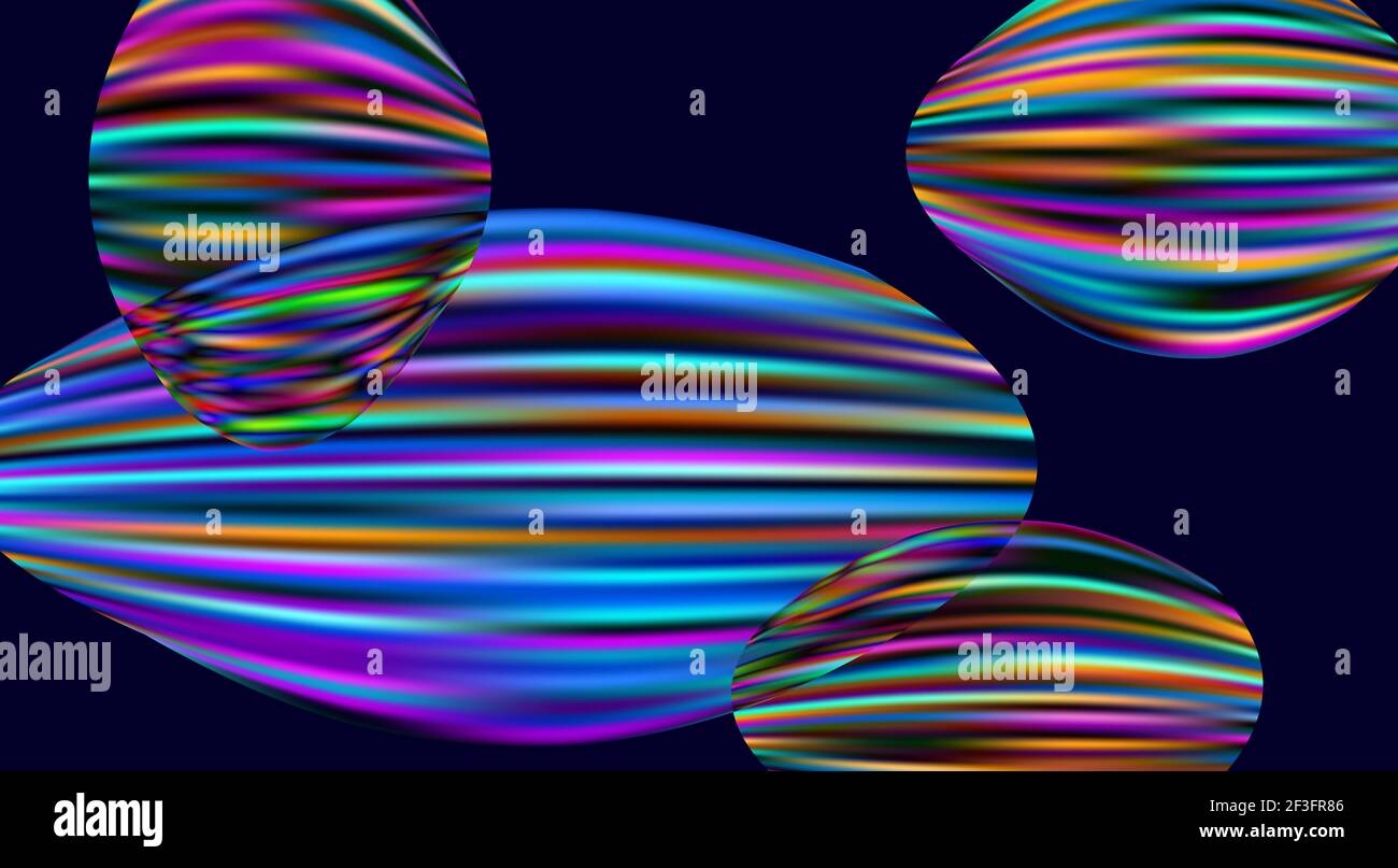 Color dream. Abstract colorful hallucinations. Raster illustration with ...