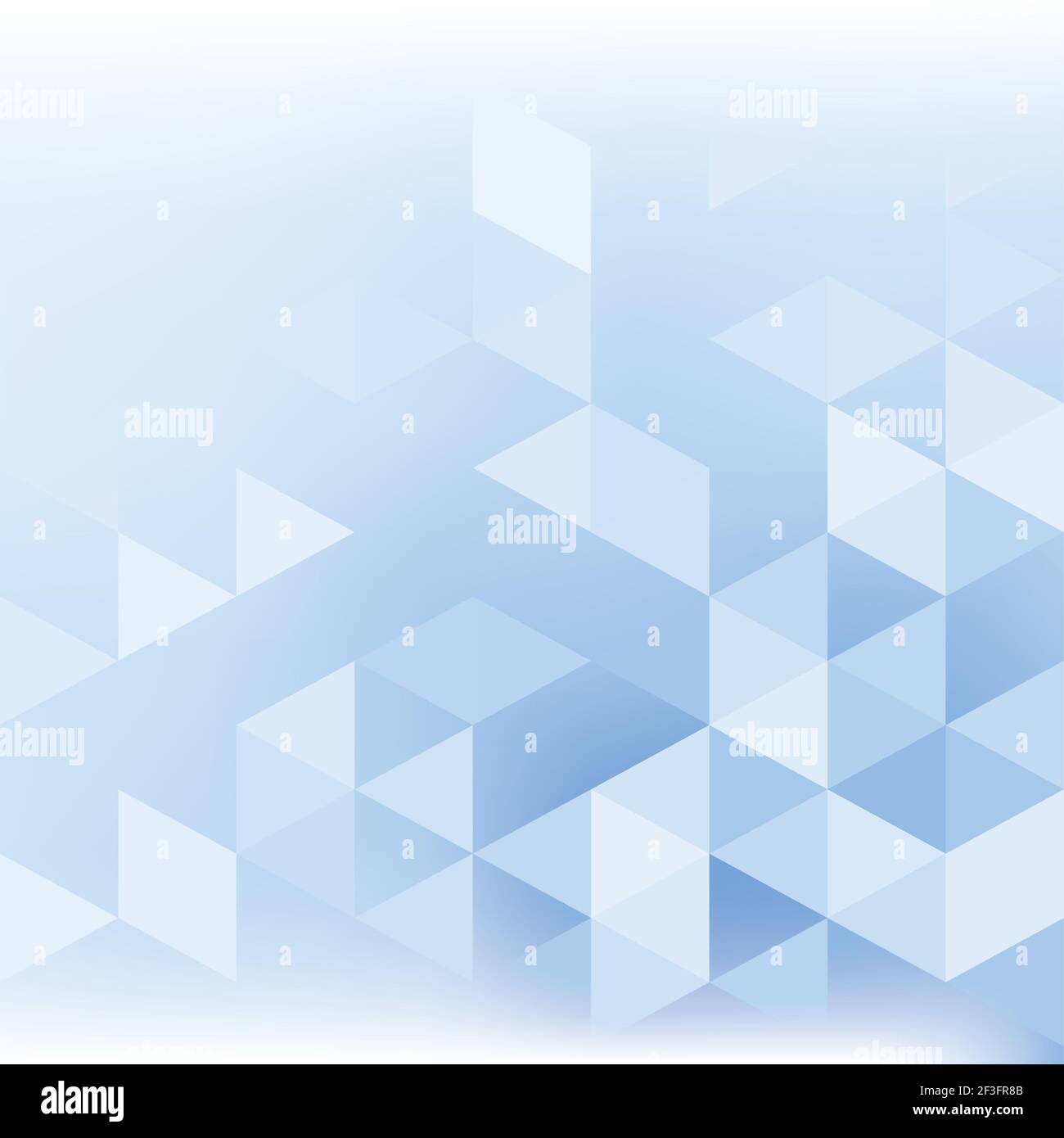 Simple abstract light blue background with triangles. Raster graphic pattern Stock Photo - Alamy