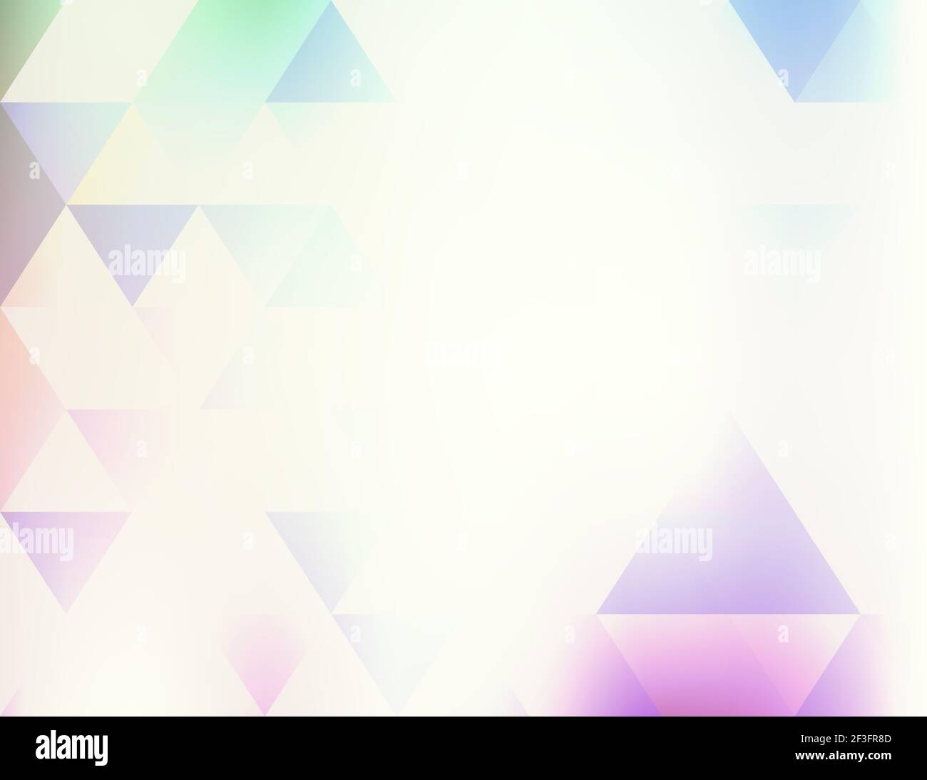 Simple light violet background with transparent triangles. Horizontal ...