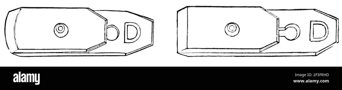 Woodworking plane blades Stock Photo - Alamy