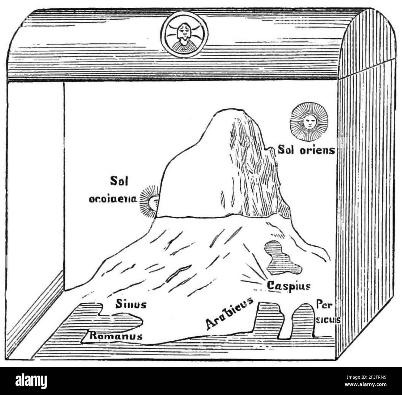 The earth and firmament Stock Photo - Alamy